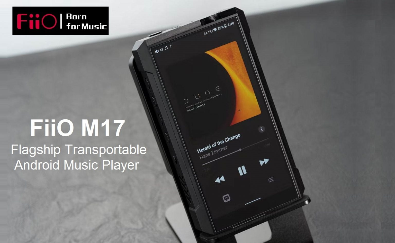 FiiO M17 Transportable DAP with ES9038Pro DAC & THX 788+ AMP