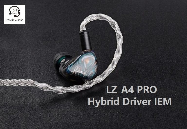 LZ A4 Pro Quad Driver Hybrid IEM with Sound Tuning Options